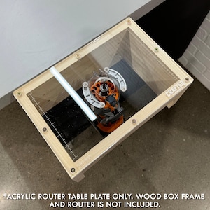 Ridgid (R2400/R2401/R24012/R860443B/R860444B) Palm/trim Router Table ...