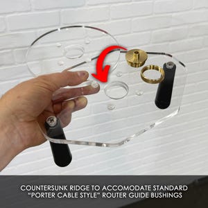 Porter Cable (PCE6435) Palm/trim Router Base Plate - Two Handle - Etsy