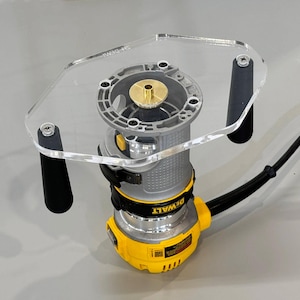 Dewalt (DWP611/DCW600B) Palm/trim Router Base Plate - Two Handle - Etsy