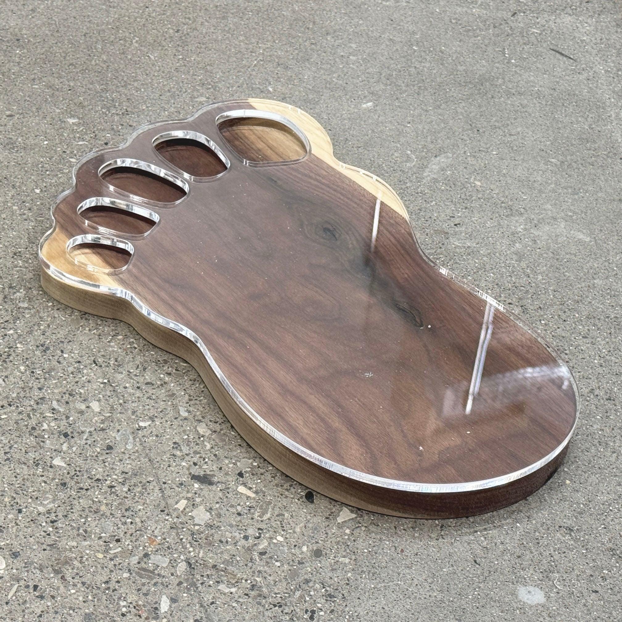 16x9.75" Bigfoot / Yeti / Sasquatch Footprint Acrylic Router Template ...