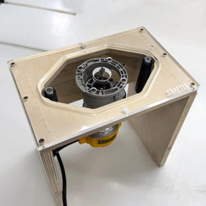 Swappable Palm/trim Router Table Plate for Dual Handle Router Base - Etsy