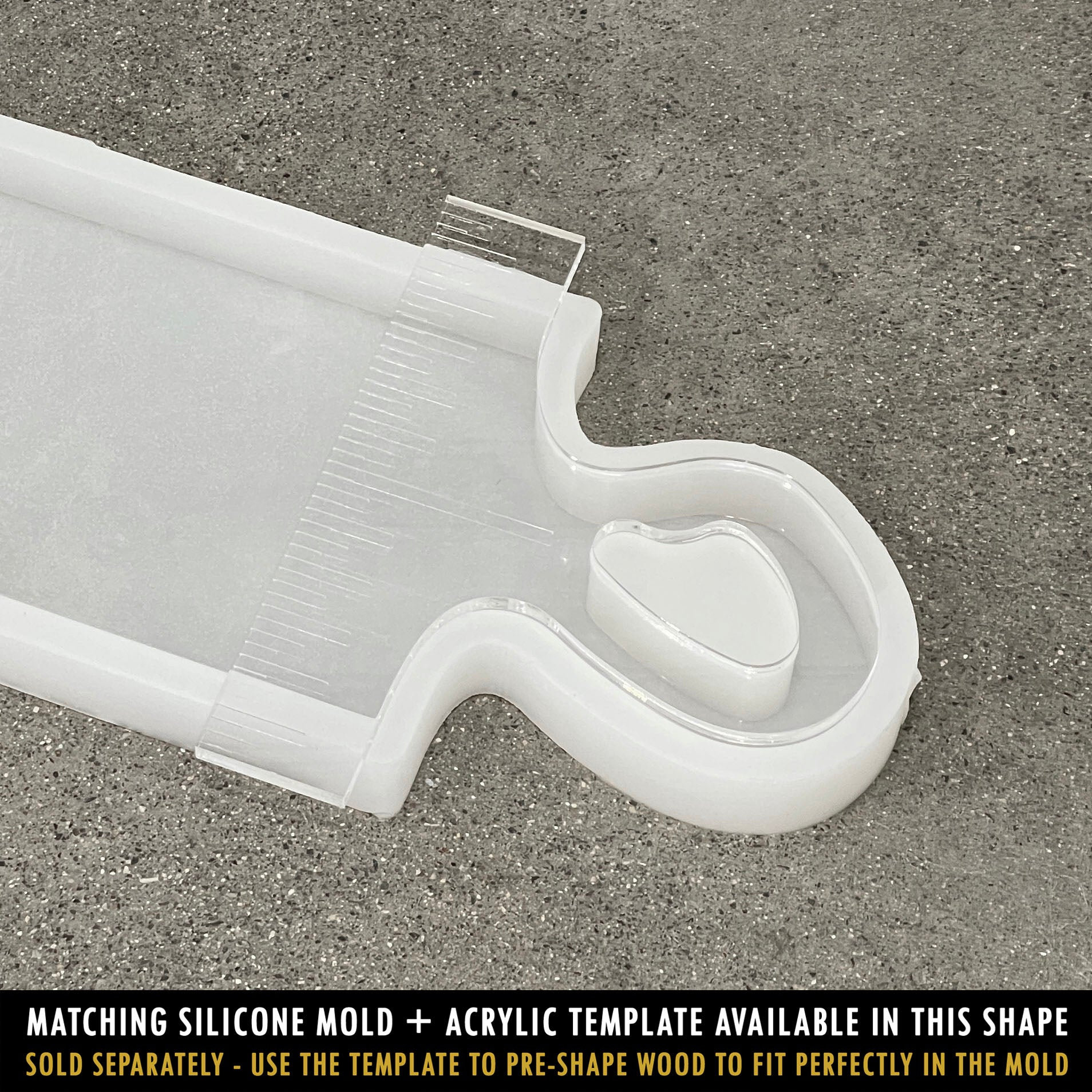 Organic Handle Acrylic Router Template | Etsy