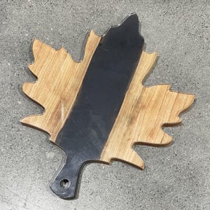 13.75x11.75" Small Maple Leaf With Handle Acrylic Router Template - Etsy