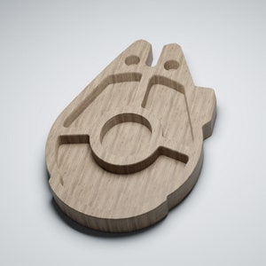 14.0x9.8 Falcon Spaceship Tray 22 Acrylic Router Template - Etsy