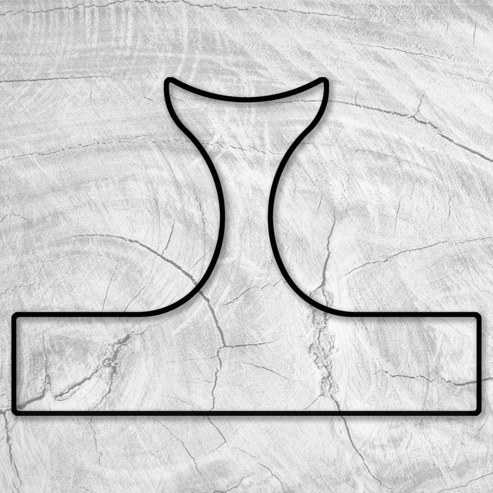 Fishtail Handle Acrylic Router Template - Etsy