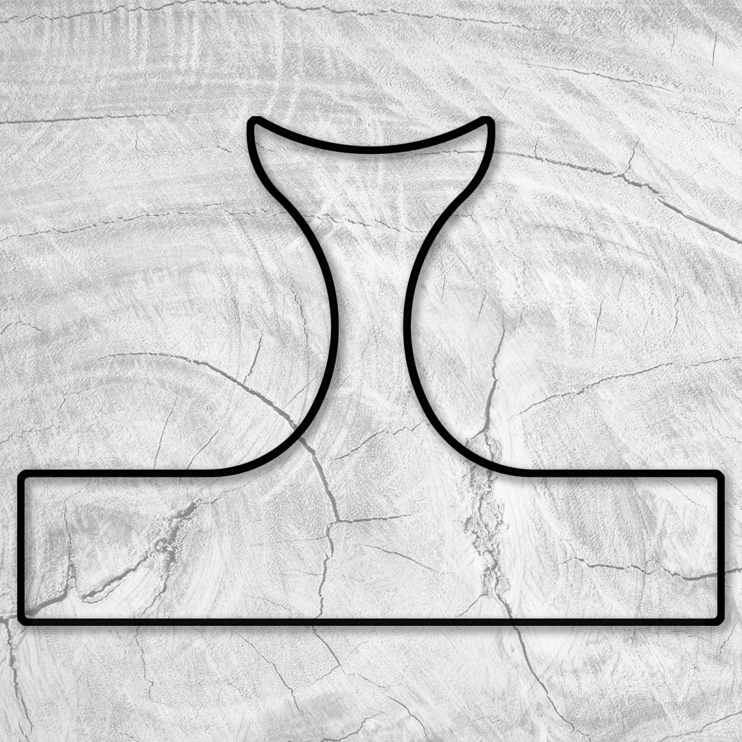 Fishtail Handle Acrylic Router Template - Etsy