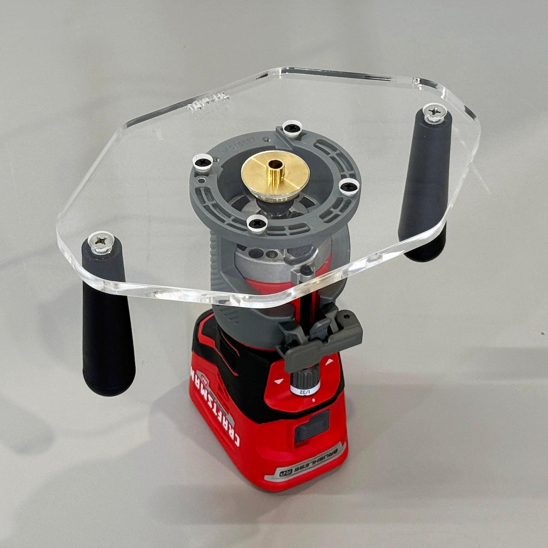 Craftsman V20 (CMCW400B) Palm/trim Router Base Plate - Two Handle - Etsy