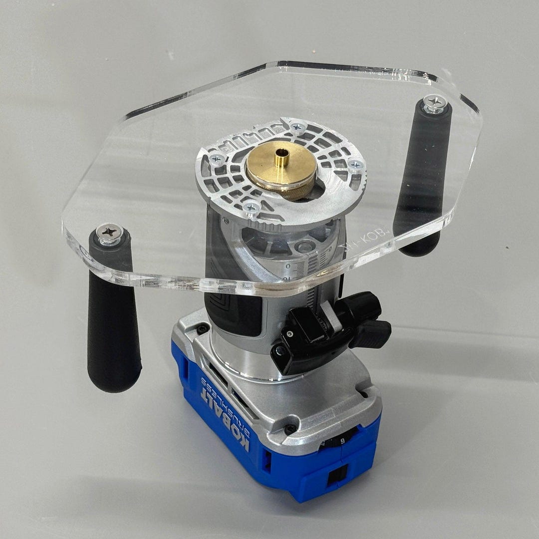 Kobalt 24V Max (KR-124B-03) Palm/trim Router Base Plate - Two Handle - Etsy