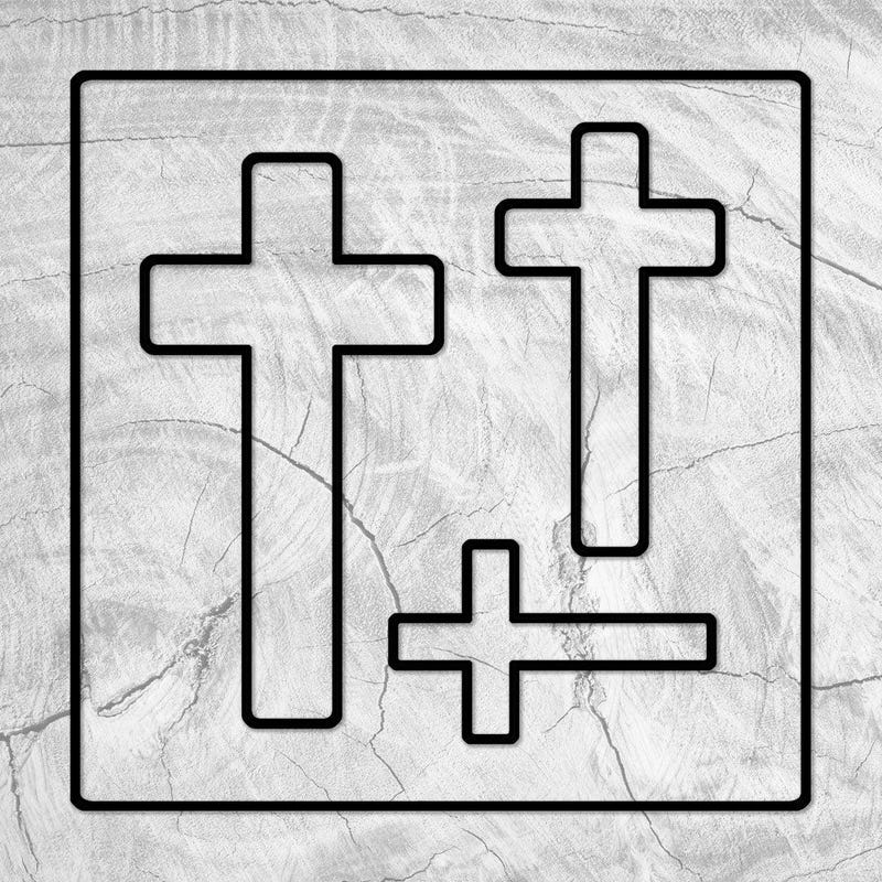 Router Stencil Cross - Etsy