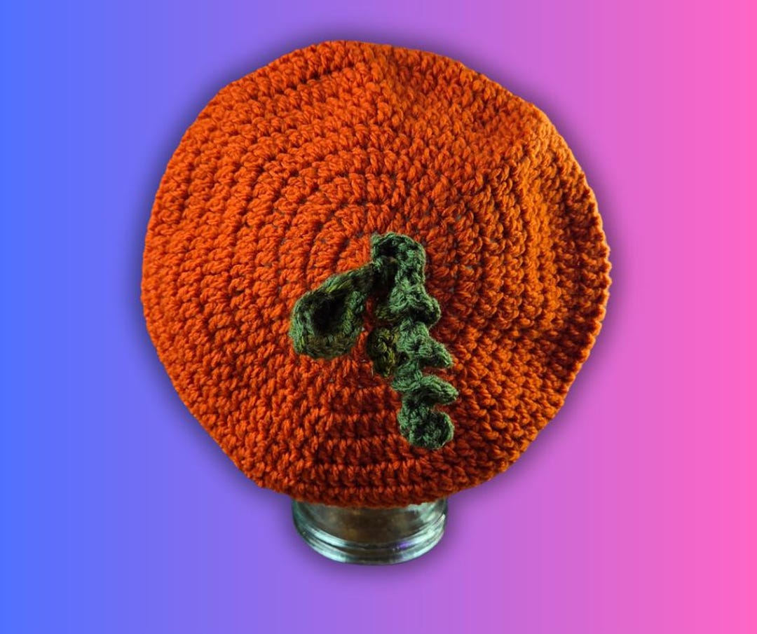 Crochet Pumpkin Beret - Etsy