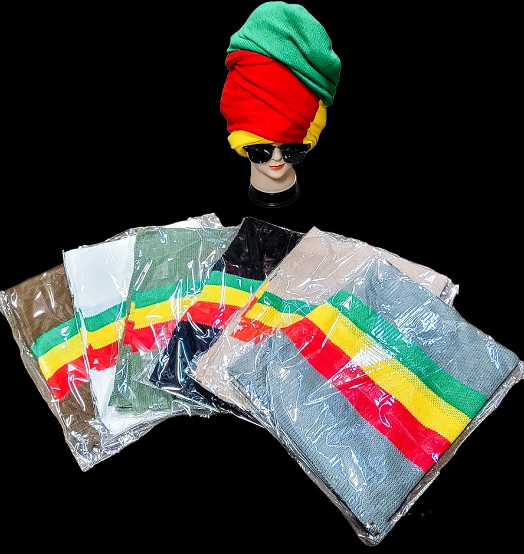 Rasta Head Wraps Turbans - Etsy