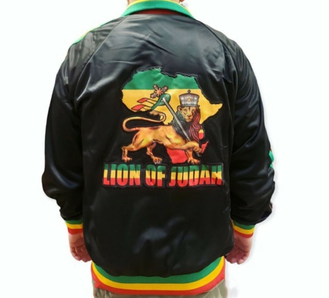 Rasta Lion of Judah Map Track Jacket - Etsy