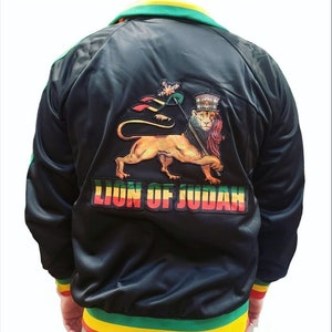 Rasta Lion of Judah Track Jacket - Etsy
