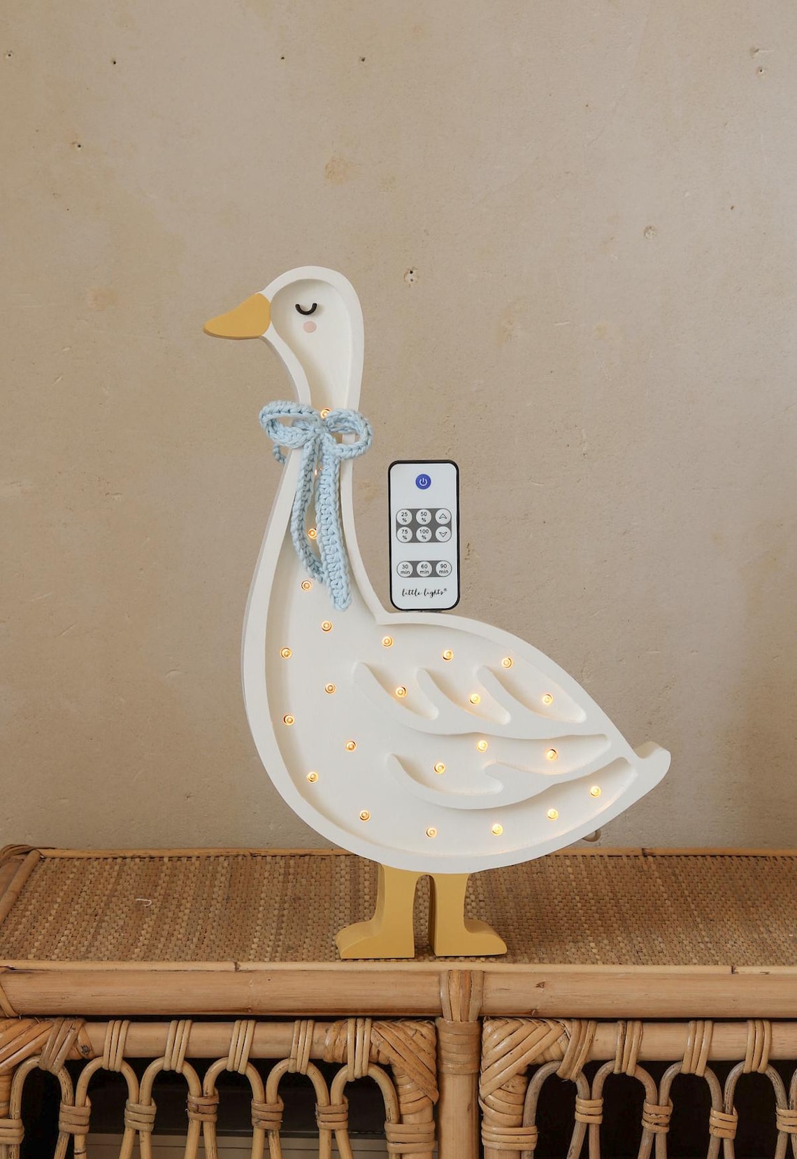 Goose Lamp – Farmhouse-inspired Night Light for Nursery - Etsy