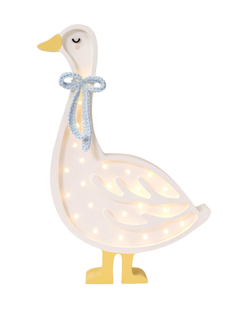 Goose Lamp – Farmhouse-inspired Night Light for Nursery - Etsy