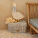 Cottage Blue Bow Goose Lamp – Kids Night Light | Woodland Nursery Decor ...