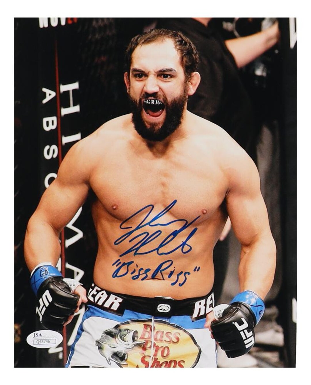 Johny Hendricks Signed UFC 8x10 Photo Inscribed bigg Rigg JSA ...