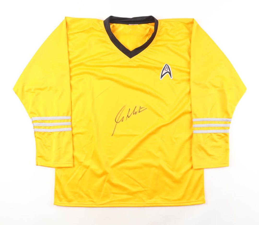 William Shatner Signed "star Trek" Prop Uniform Shirt - PSA ...