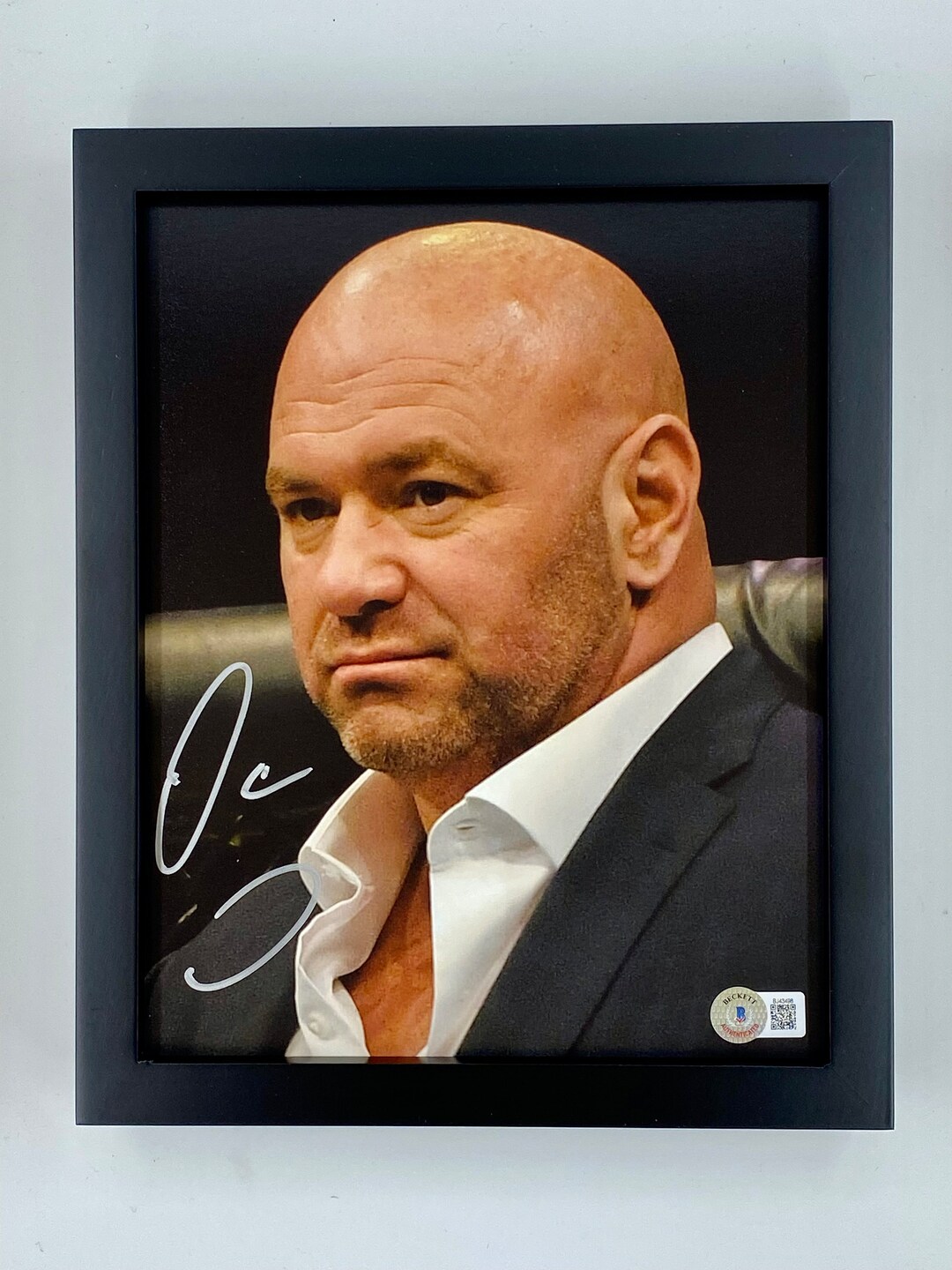 Dana White Signed UFC 8x10 Photo - Beckett Certification - Etsy