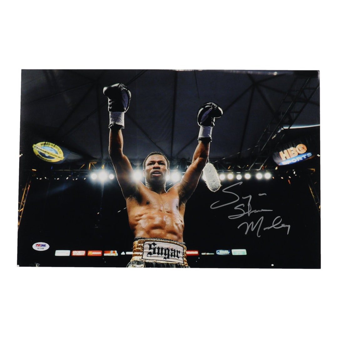 Sugar Shane Mosley Signed 12x18 Photo - PSA Certification - Etsy