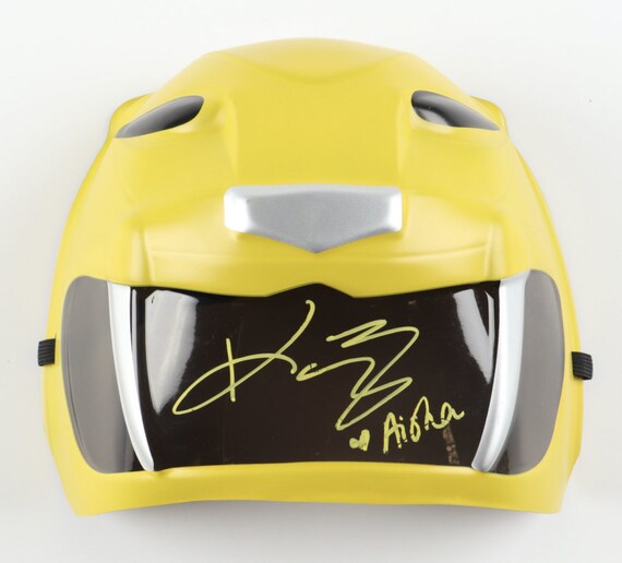Karan Ashley Signed power Rangers Yellow Ranger - Etsy