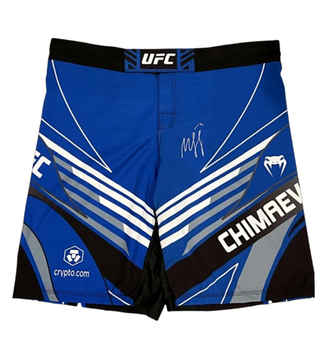 Khamzat Chimaev Signed UFC Trunks - PSA Certification - Etsy