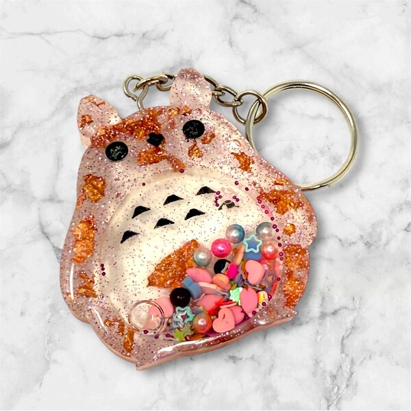 Liquid Keychain - Etsy