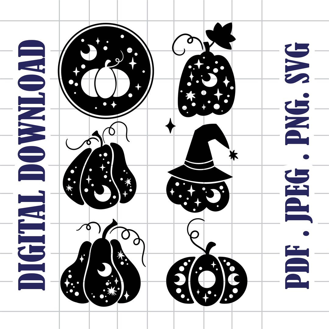 Halloween 5 Digital Download | PNG | PDF | JPEG | Halloween Designs ...