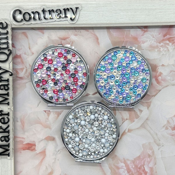 Bling Compact Mirror - Etsy