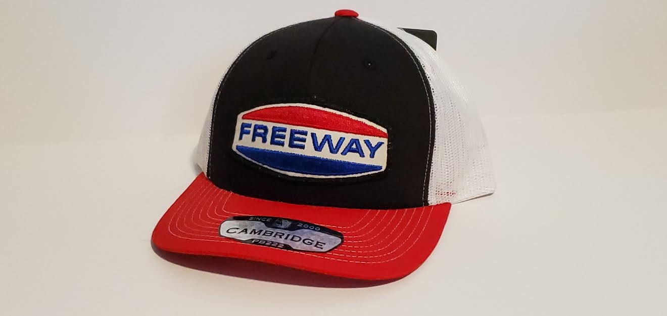 Classic Freeway gas station patch on a 6 panel cap | Etsy