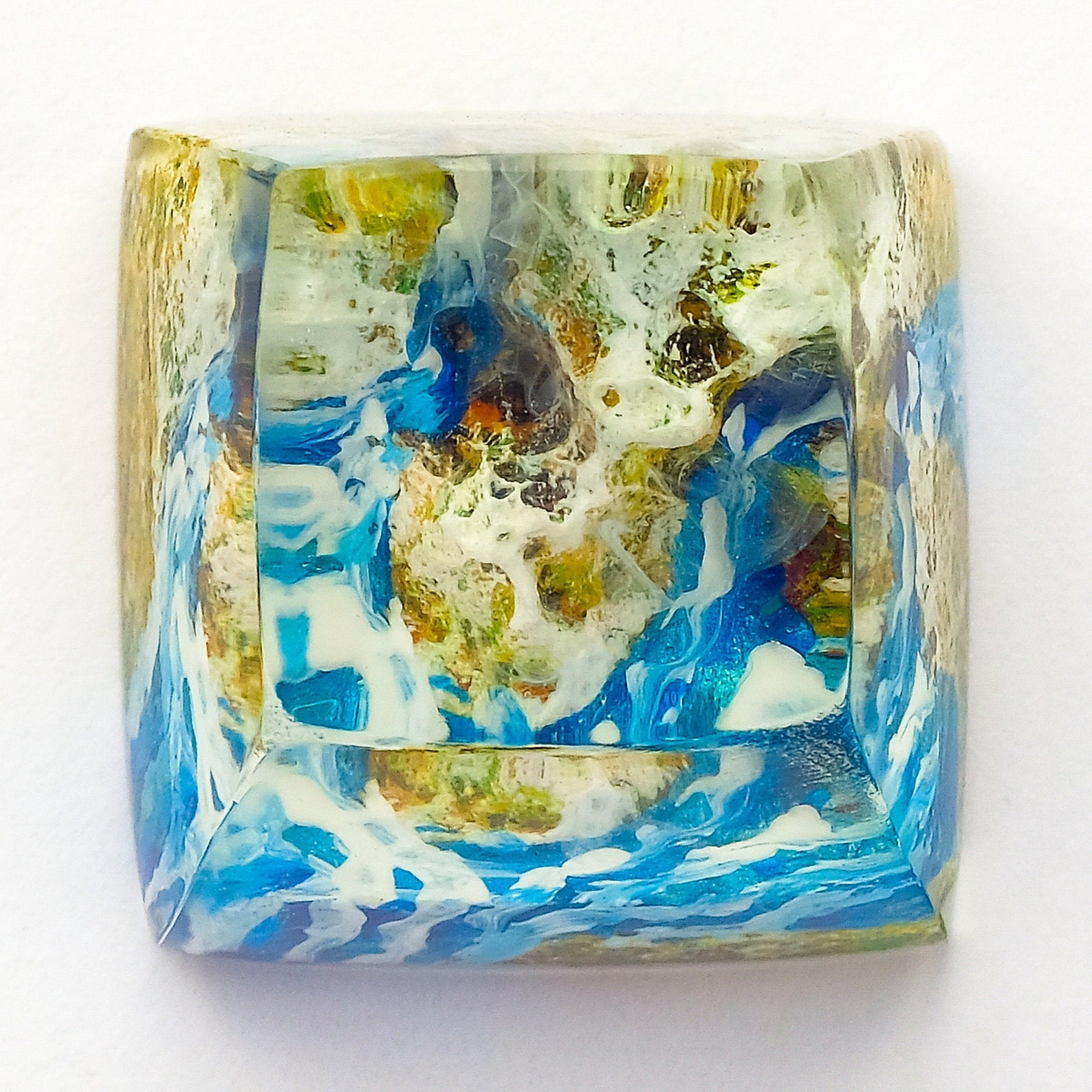 Waterfall 5 Handmade Resin Artisan Keycap for Cherry MX - Etsy