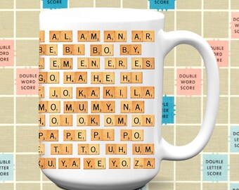 Scrabble Letter Board - Etsy