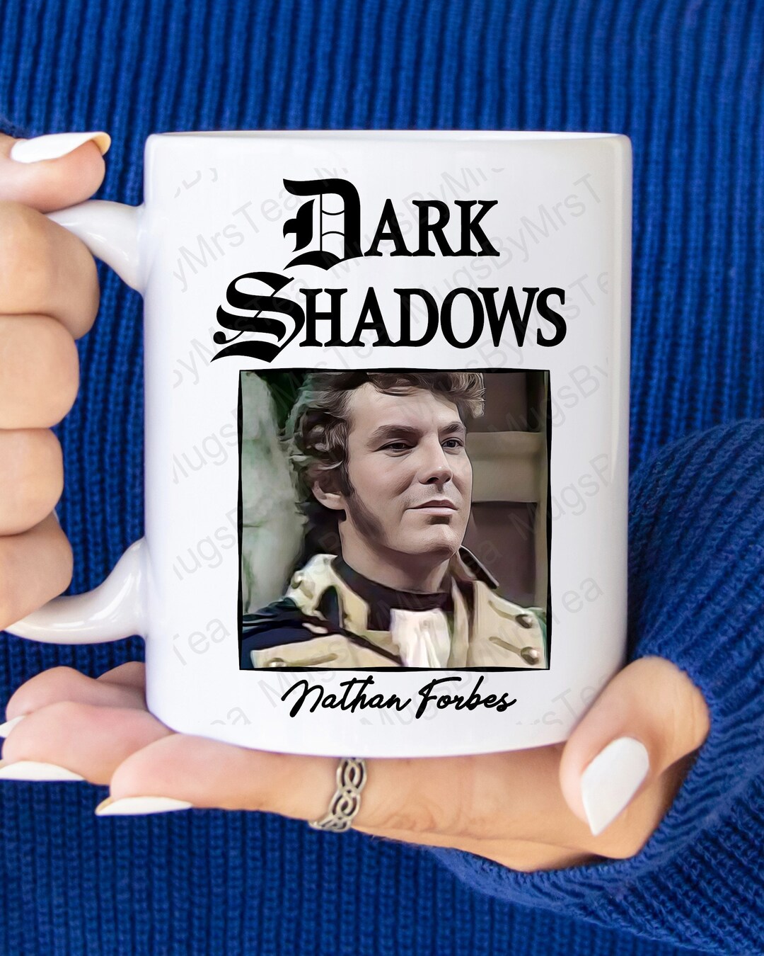 Nathan Forbes, Dark Shadows Mug, Collinwood, Gothic Soap, Vampire ...