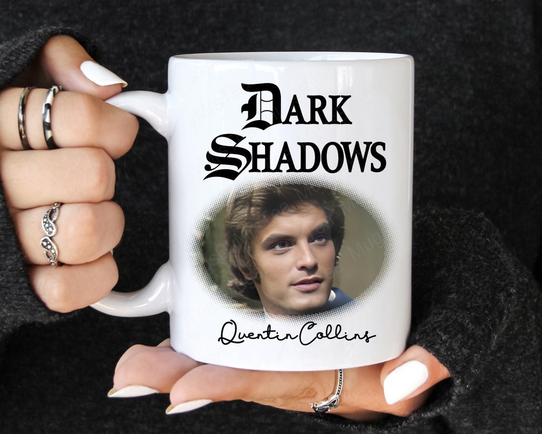 Quentin Collins Signature Mug, Dark Shadows Mug, Werewolf, Gothic Soap ...