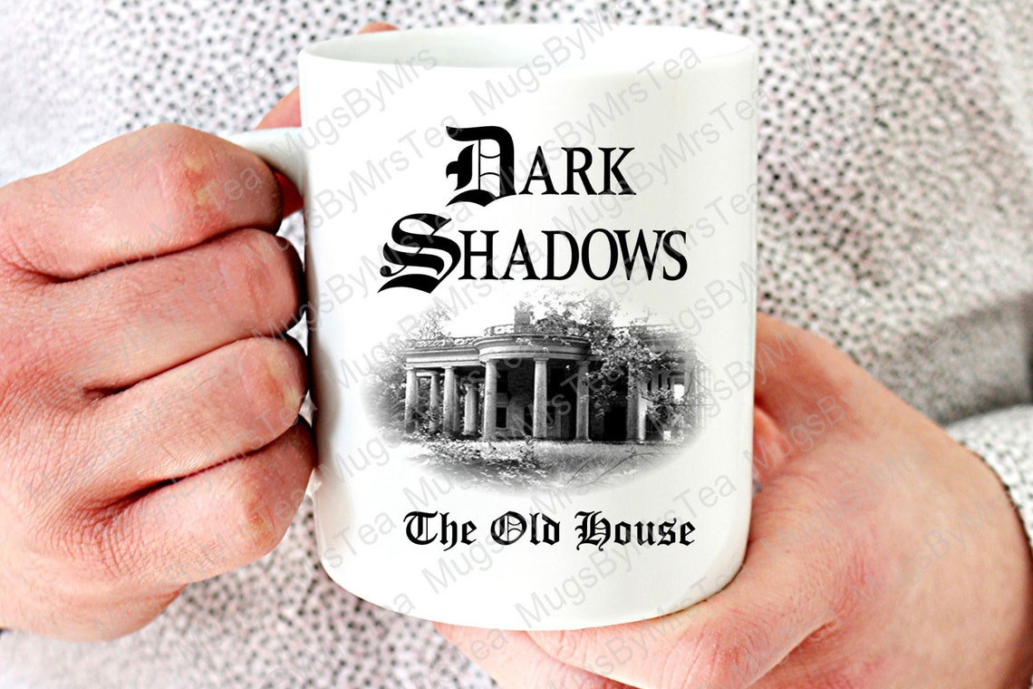 Dark Shadows Mug Collinwood on One Side and the Old House on | Etsy