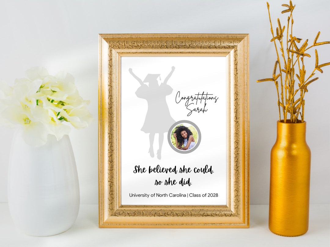 Custom Graduation Decoration, Grad Party PRINTABLE, Personalized ...