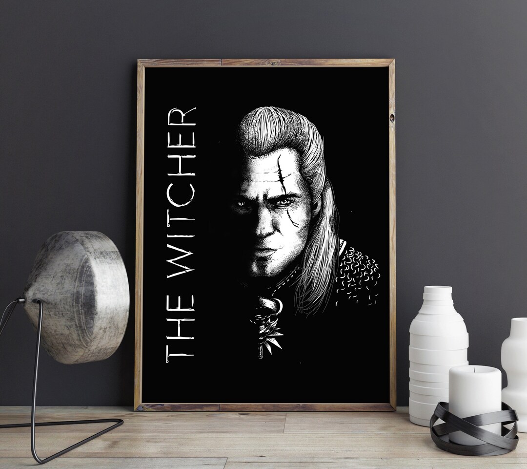 The Witcher Tribute A3 Print - Etsy