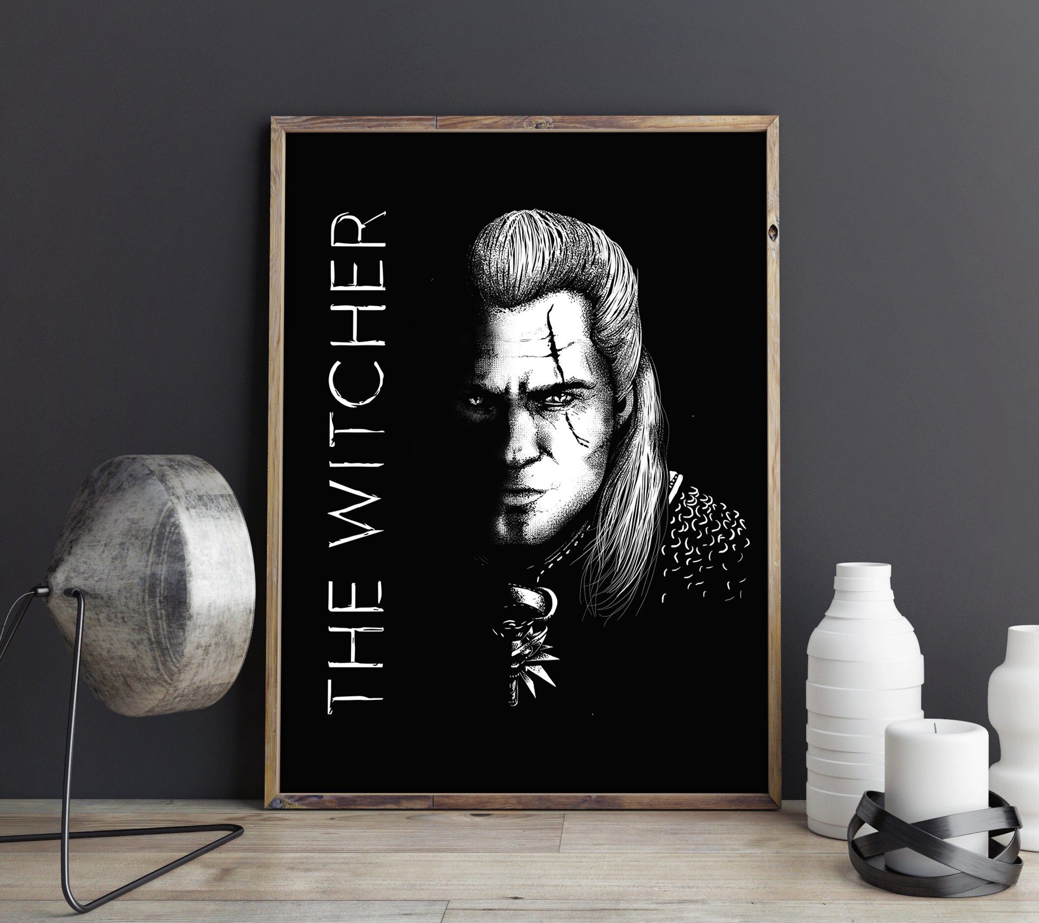The Witcher Tribute A3 Print - Etsy UK