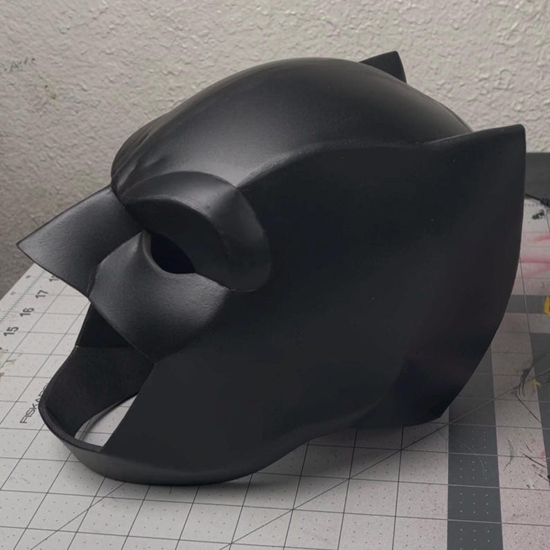 TEMPLATE - Dark Vigilante Hero Cowl - EVA Foam Cosplay Mask Pattern ...