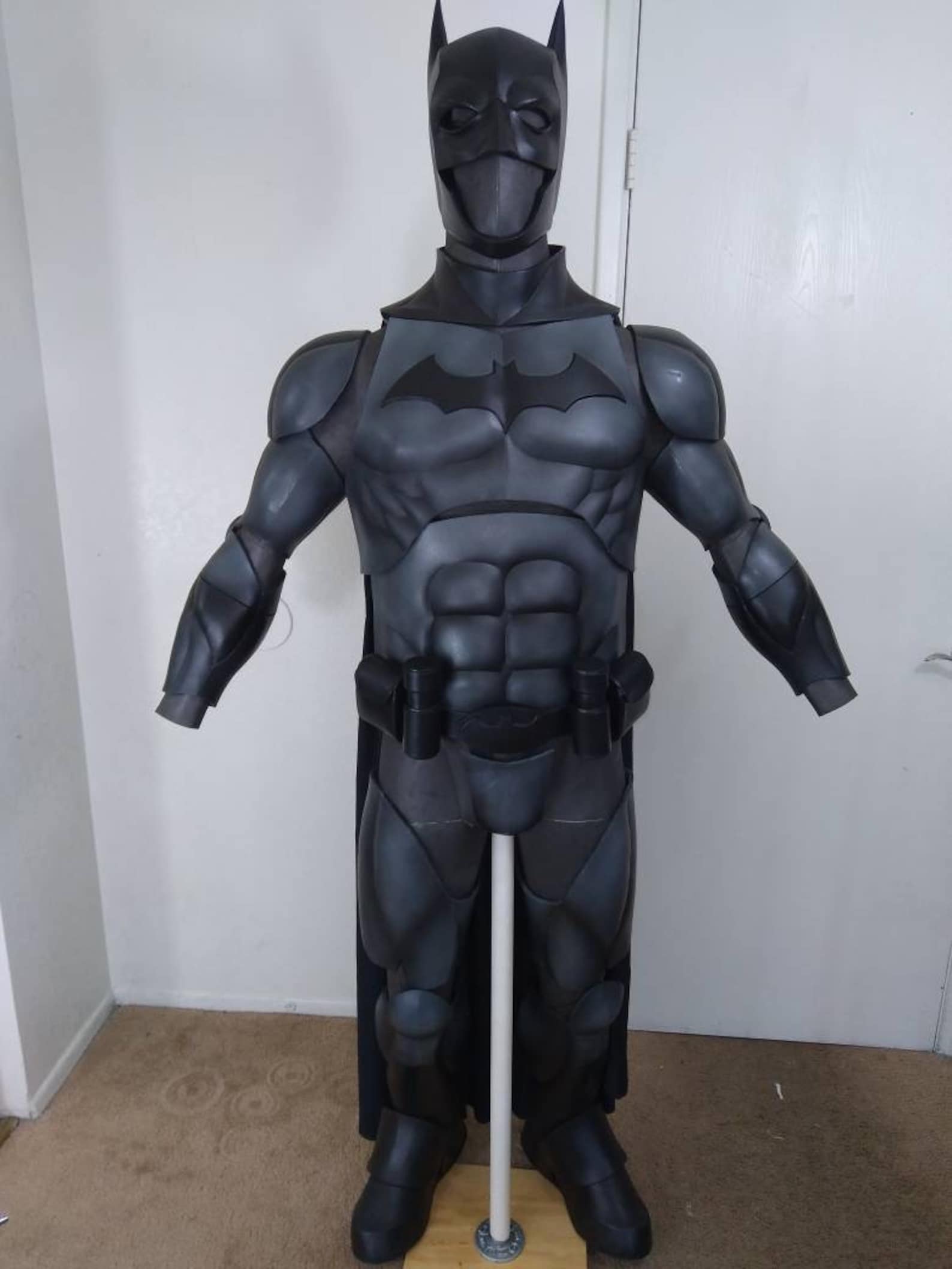 Custom made Batsuit Batman cosplay muscle suit Batman costume | Etsy