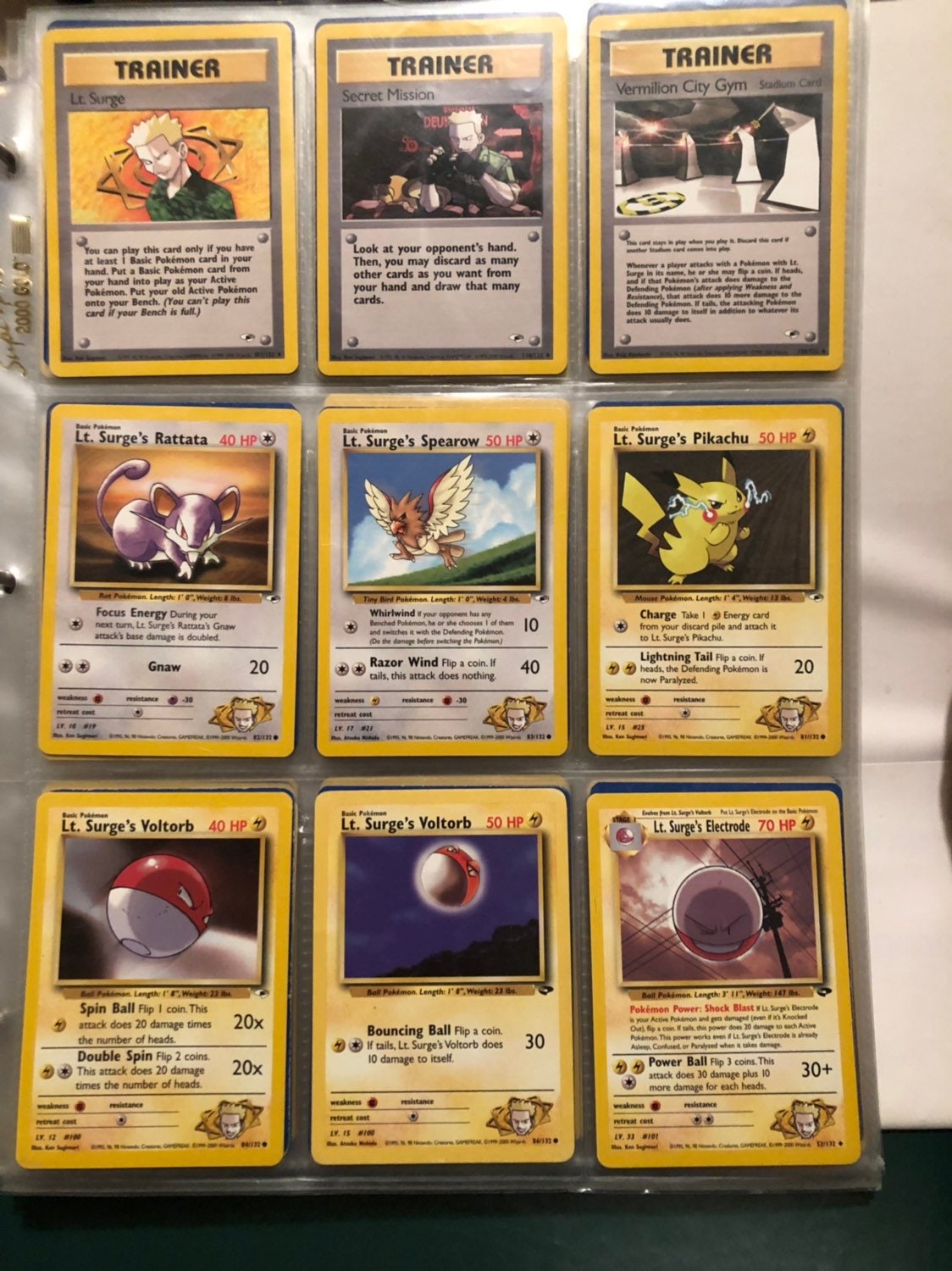 Pokémon Cards From the 90s. Please See Pictures. Trainer Cards, Pokédex ...