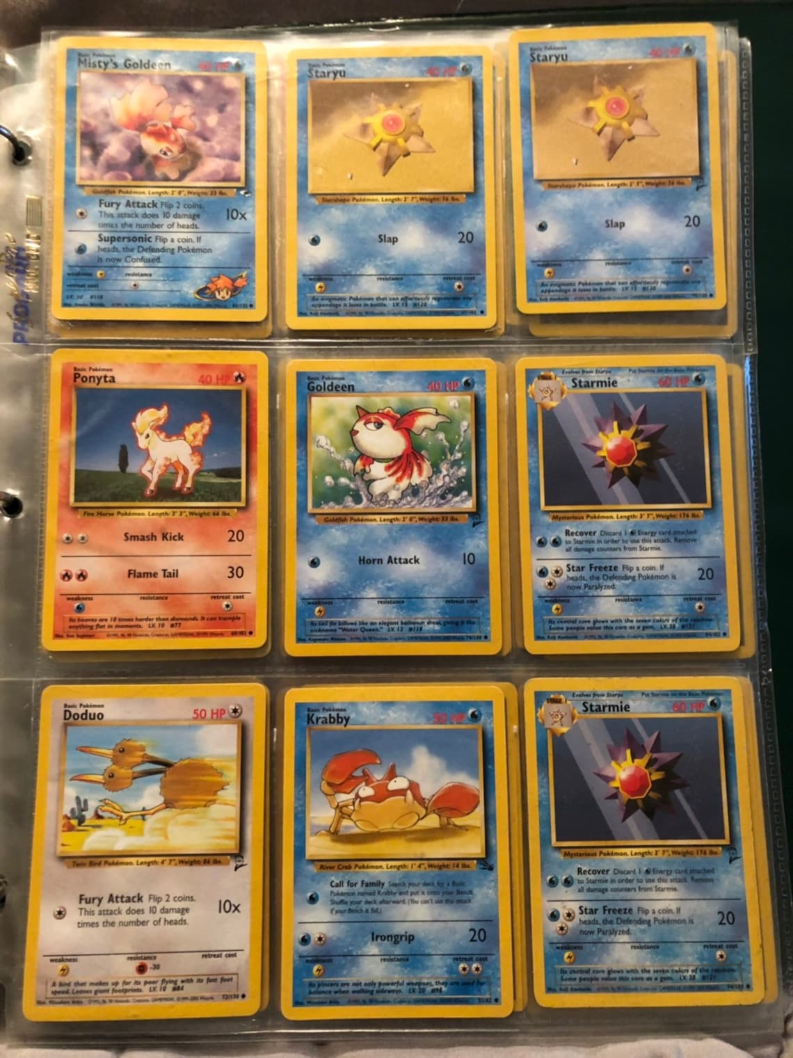 Pokémon Cards From the 90s-1995, 96,98 binder2 - Etsy