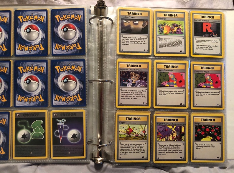 Pokémon Cards From the 90s. Please See Pictures. Trainer Cards, Pokédex ...