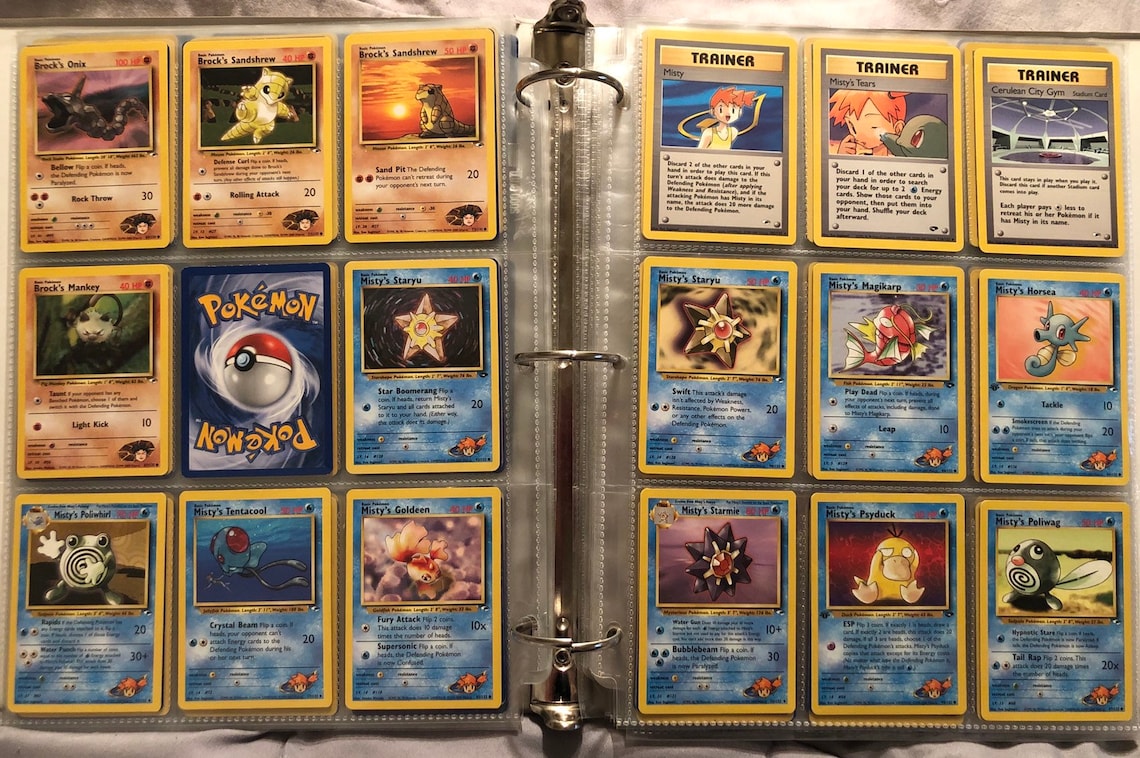 Pokémon Cards From the 90s. Please See Pictures. Trainer Cards, Pokédex ...