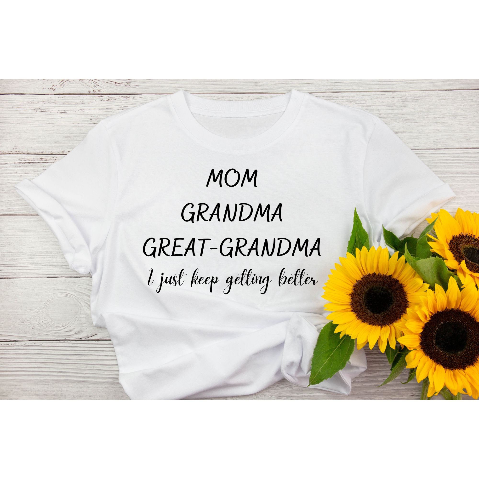Mom Grandma Great-grandma Shirt Design - Etsy