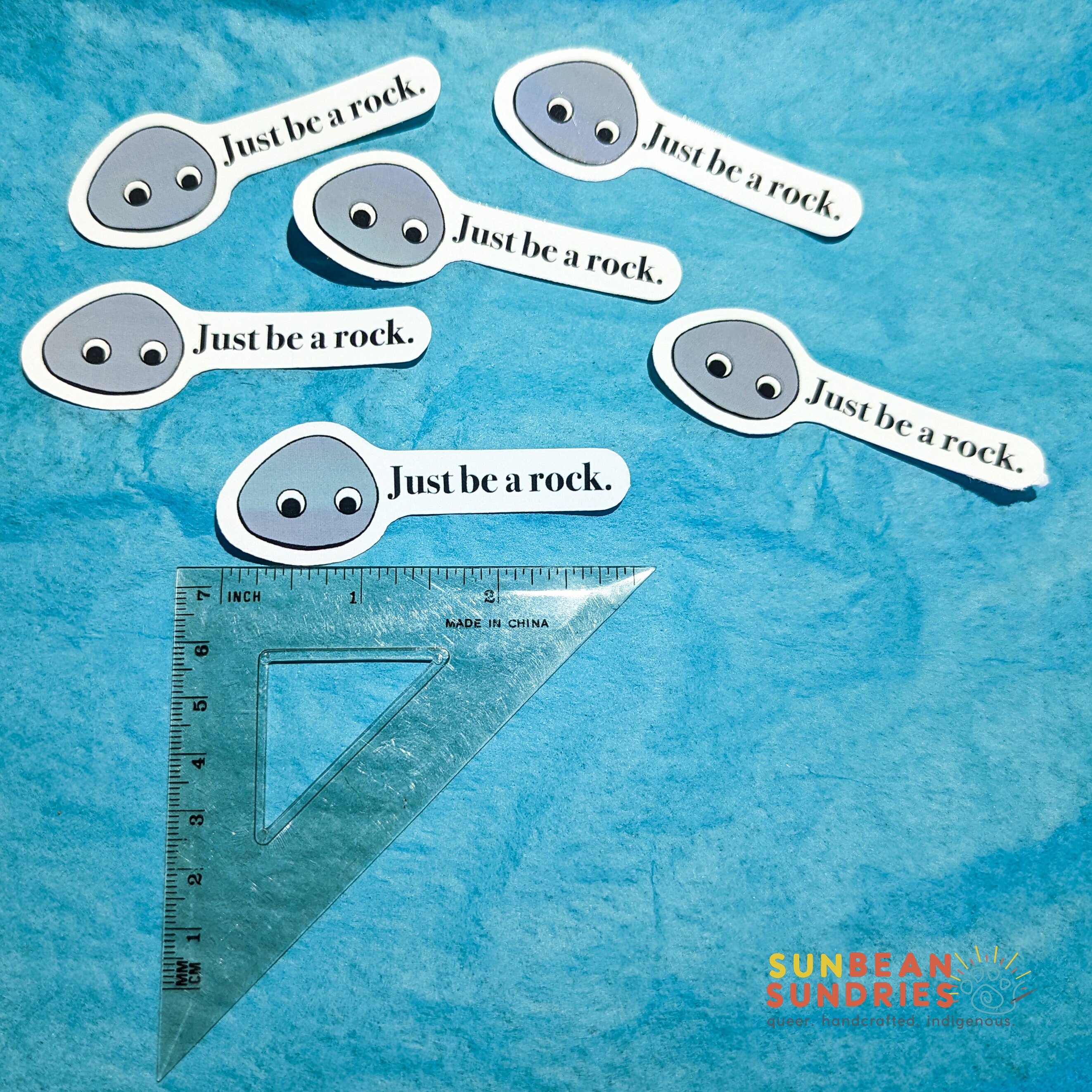 Just Be A Rock EEAAO Sticker - Etsy UK