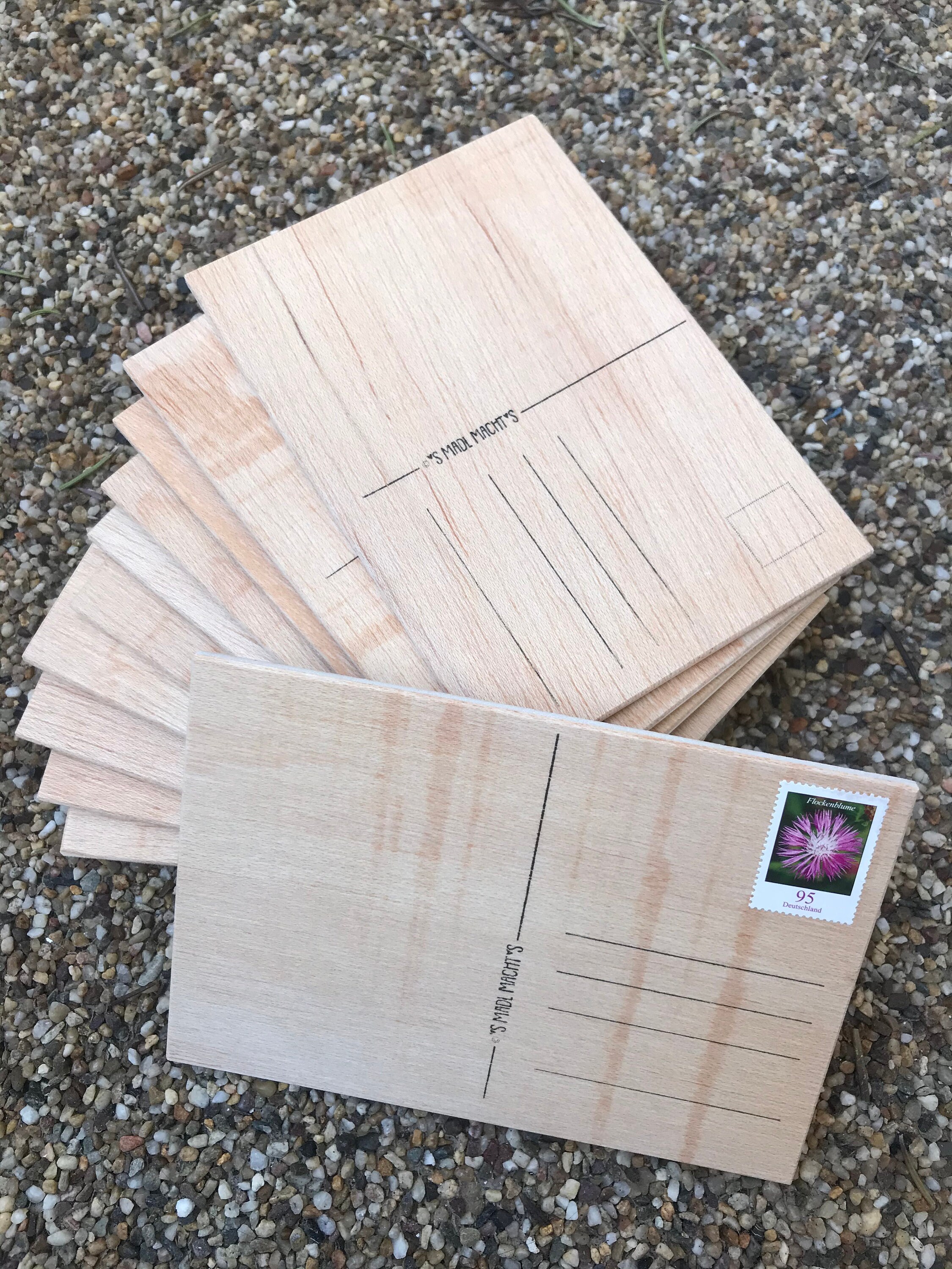 Wooden postcards blank postcards blank wooden postcards | Etsy