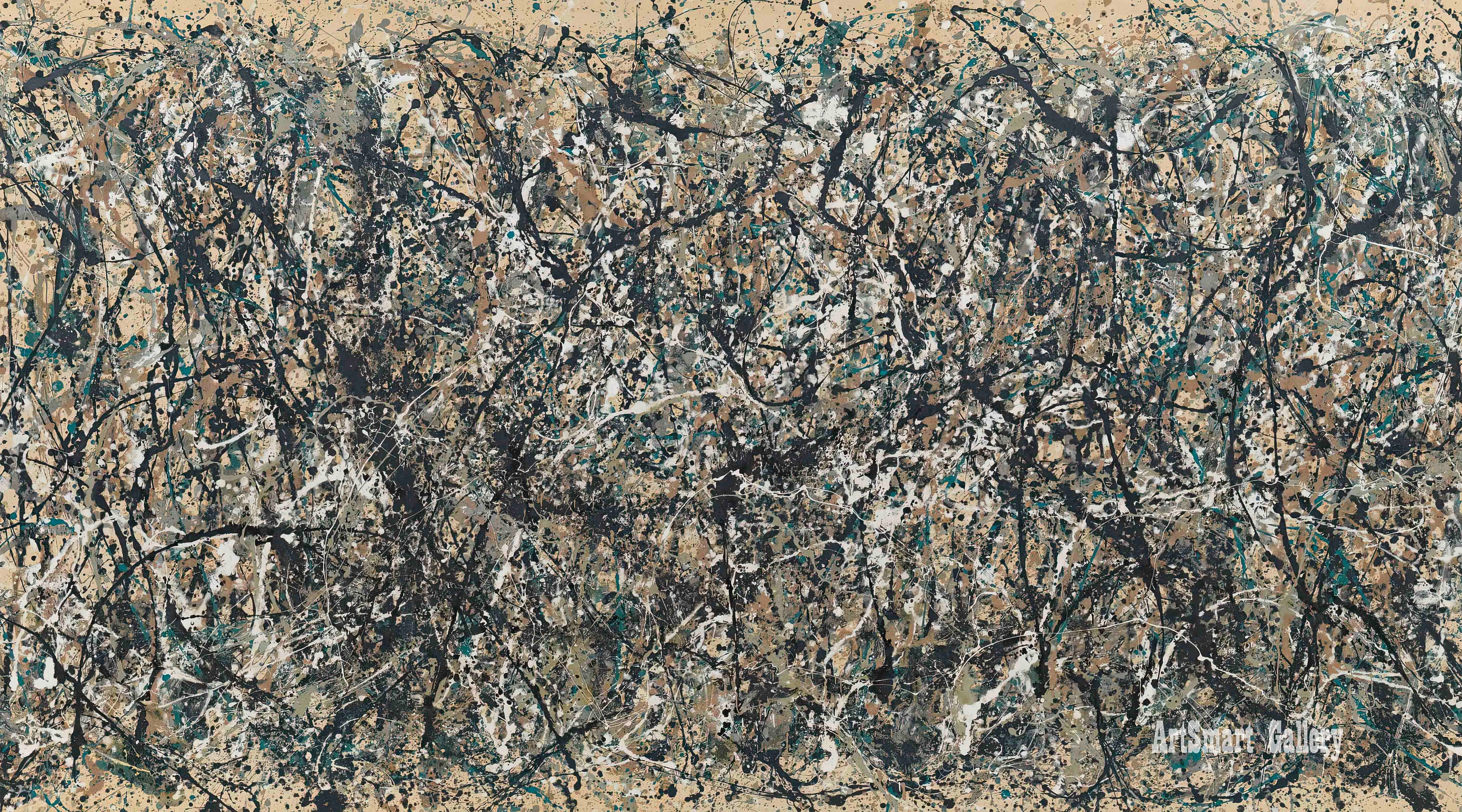 Historical Art - Jackson Pollock - Number 31, 1950 - Etsy