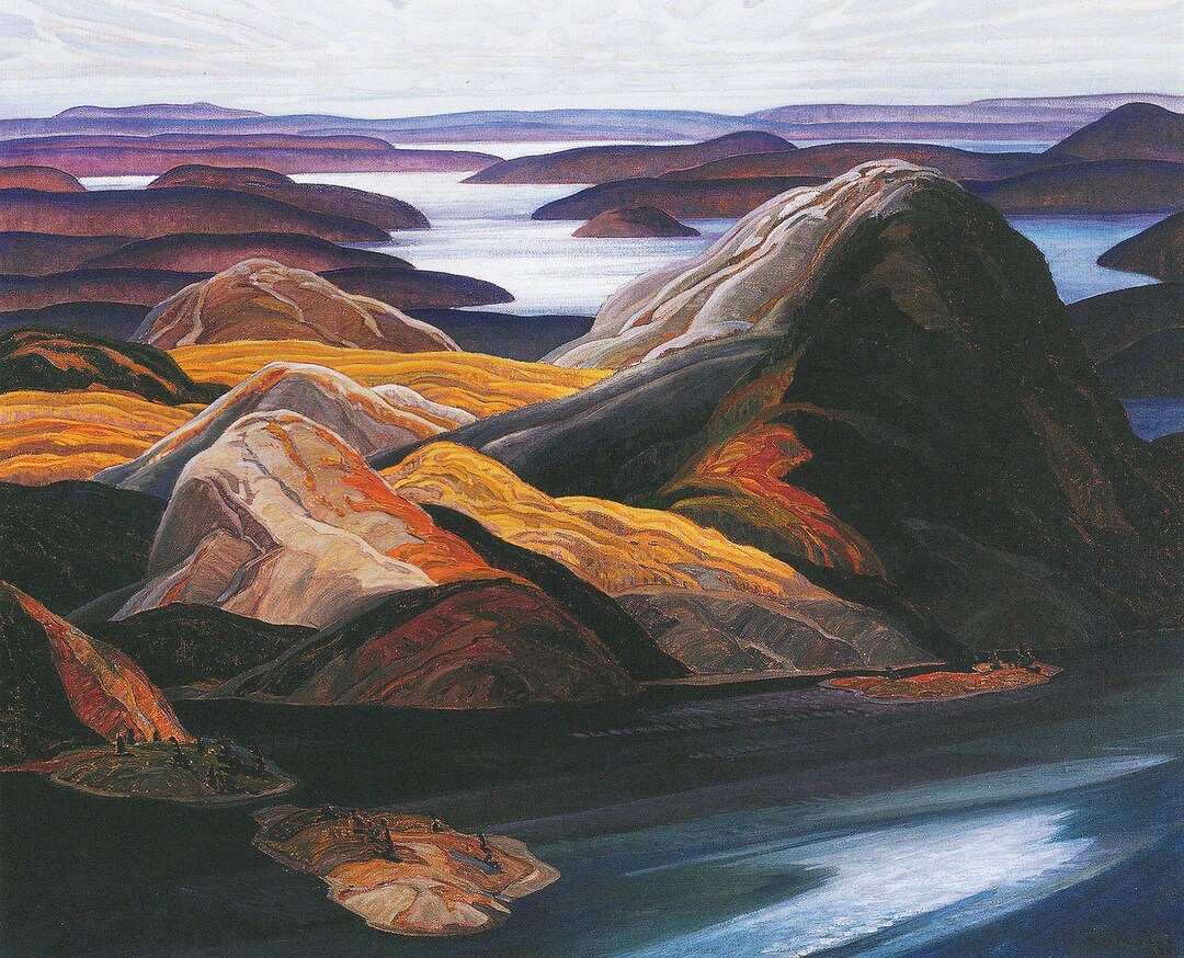 Franklin Carmichael - Grace Lake - Etsy