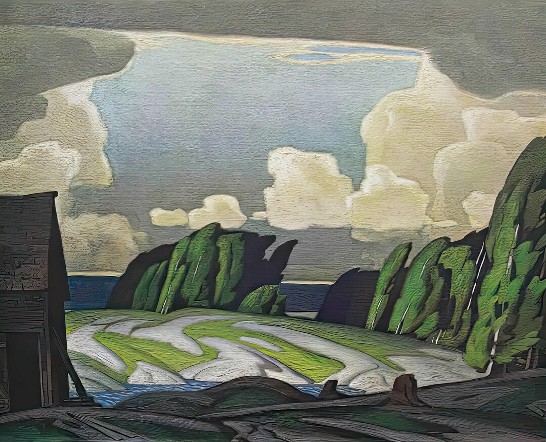 AJ Casson - Summer Storm - Etsy